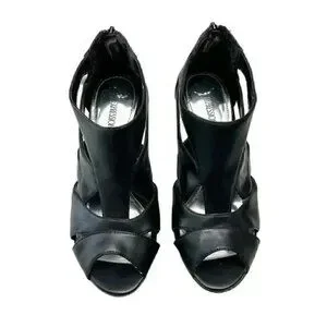 Expression | Shoes | Expression Chunky Platform Caged High Heel Y2k ...